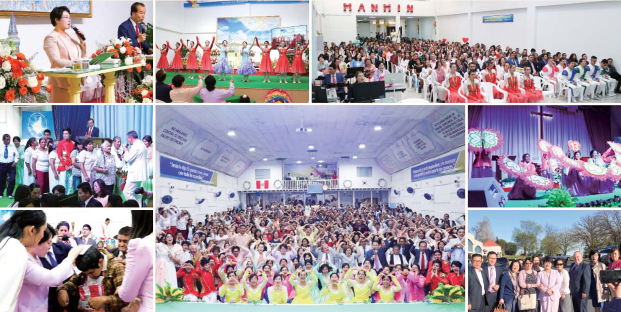 Ministers from southkorean church Manmin visited branch churches in ...